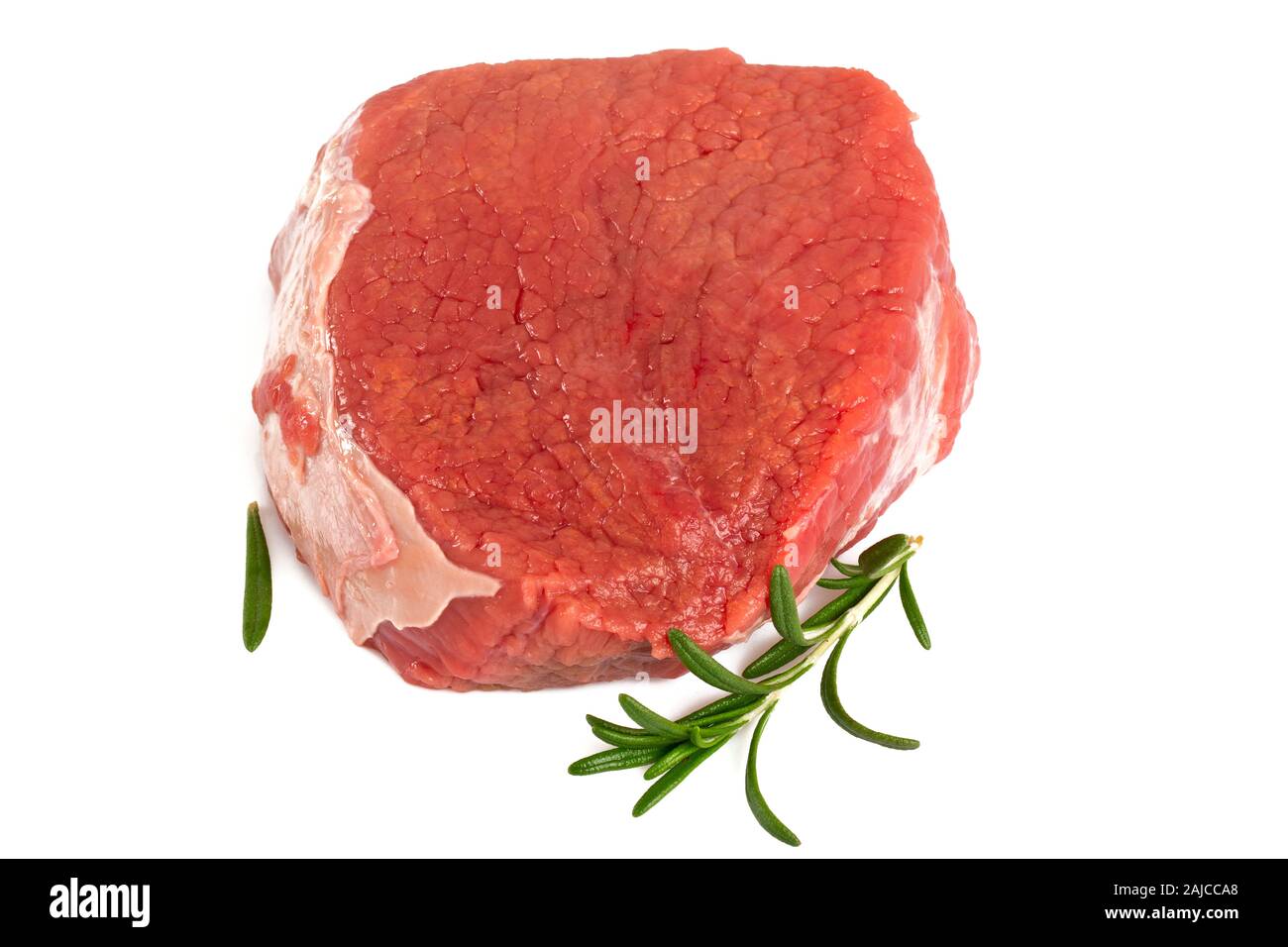 raw beef isolated on white Stock Photo - Alamy