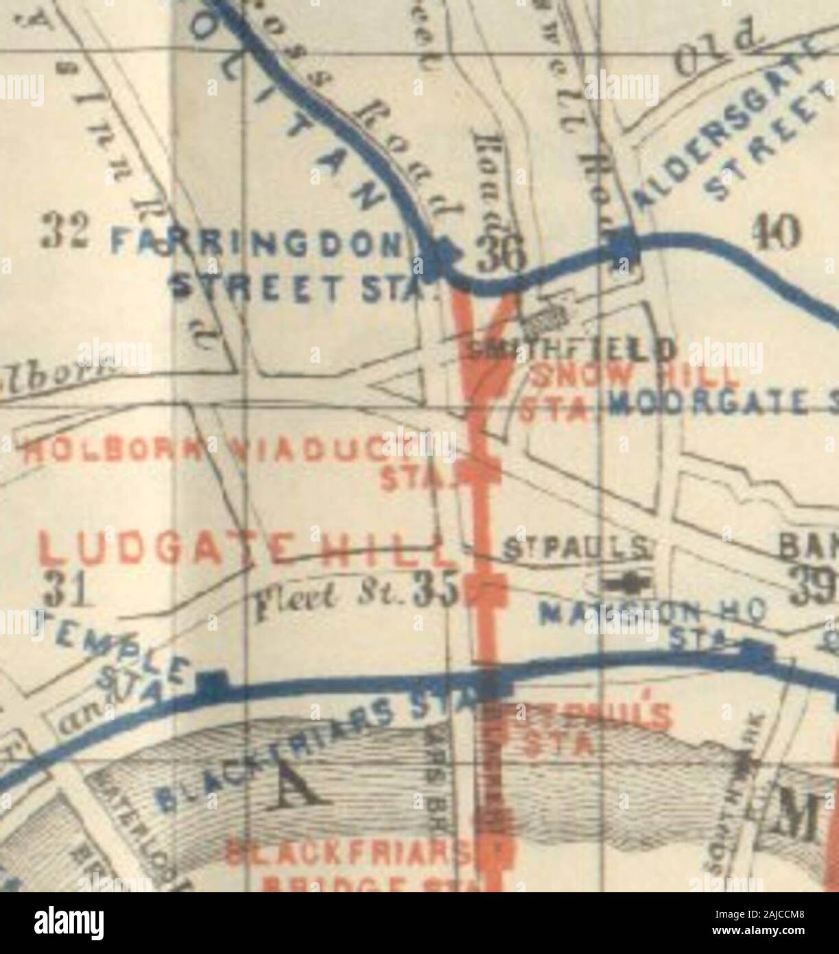 Ludgate viaduct hi-res stock photography and images - Alamy