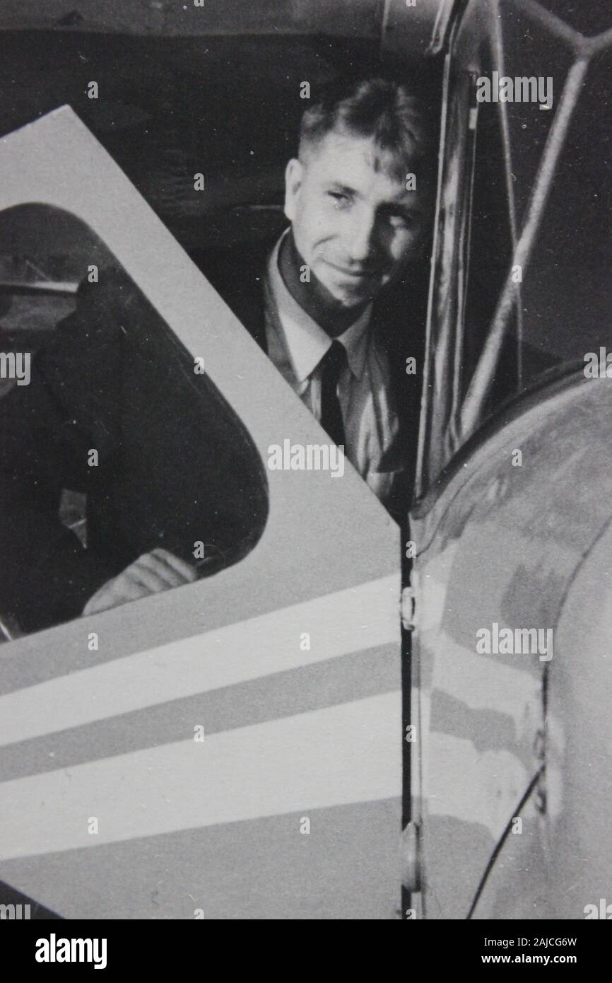 1960s plane pilot hi-res stock photography and images - Alamy