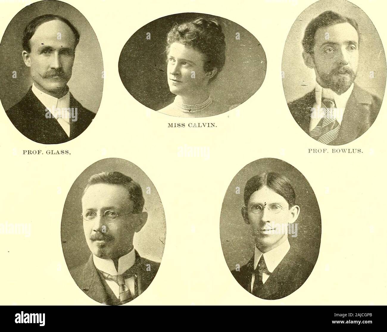 Ravelings . MISS WOODBUBN. L. E. ROBINSON. MISS WILSON.. PRJF. HICKS ...