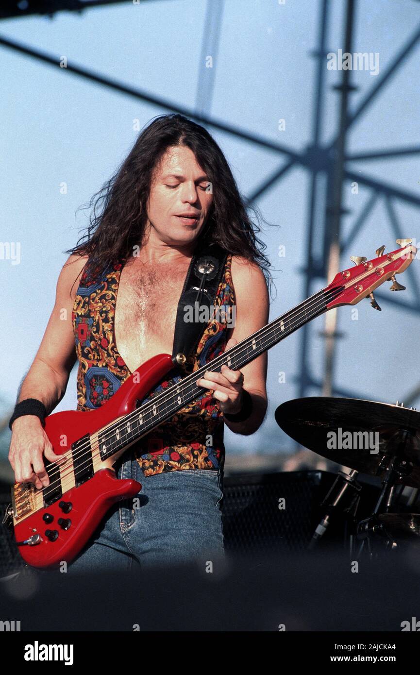 Milan Italy, from 07-08 July 1994, Music Festival live concerts "Sonoria 1994" at the Aquatica ...