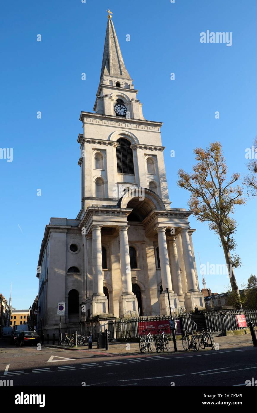 Christ church spitalfields hi-res stock photography and images - Alamy