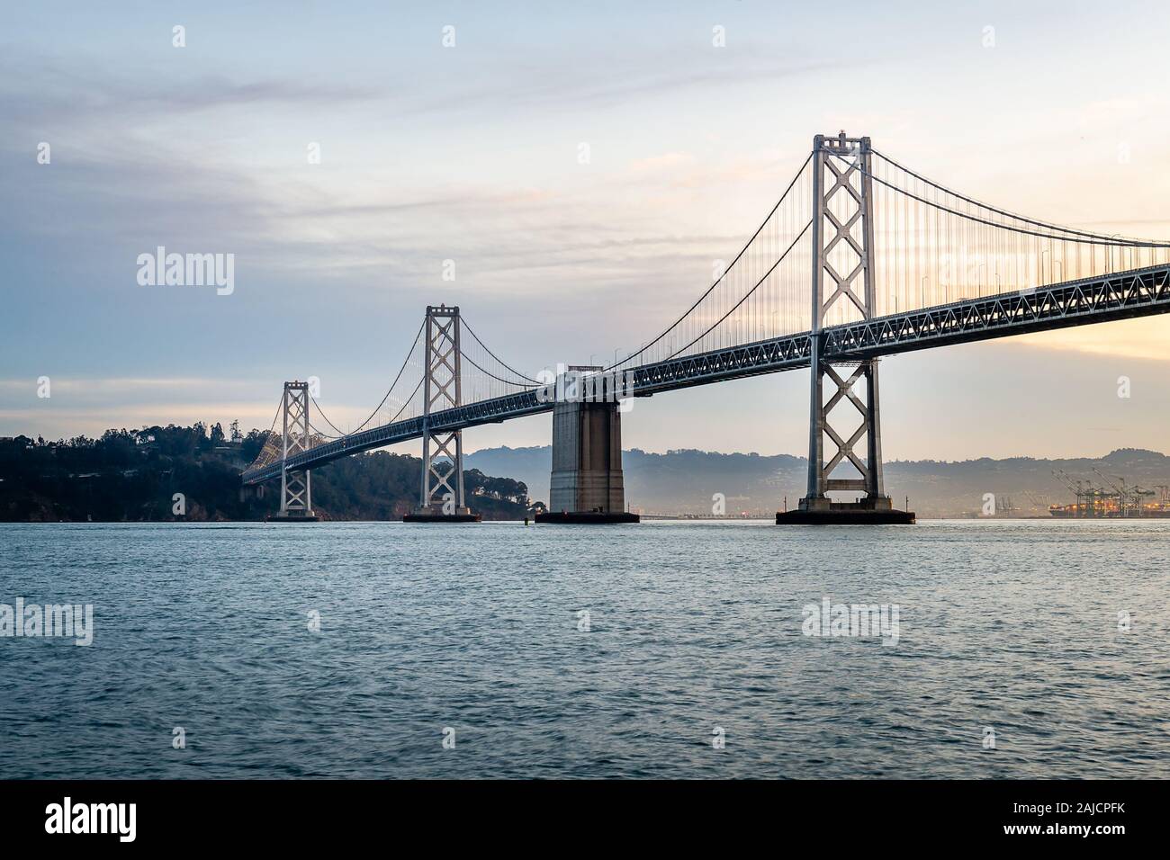 The Embarcadero at Sunrise Stock Photo - Alamy
