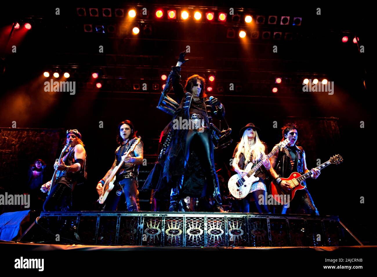 Milano Italy 07/30/2012 Alice Cooper live concert at Ippodromo of San ...