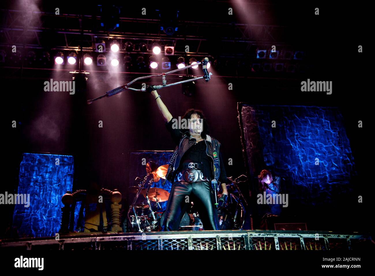 Milano Italy 07/30/2012 Alice Cooper live concert at Ippodromo of San ...