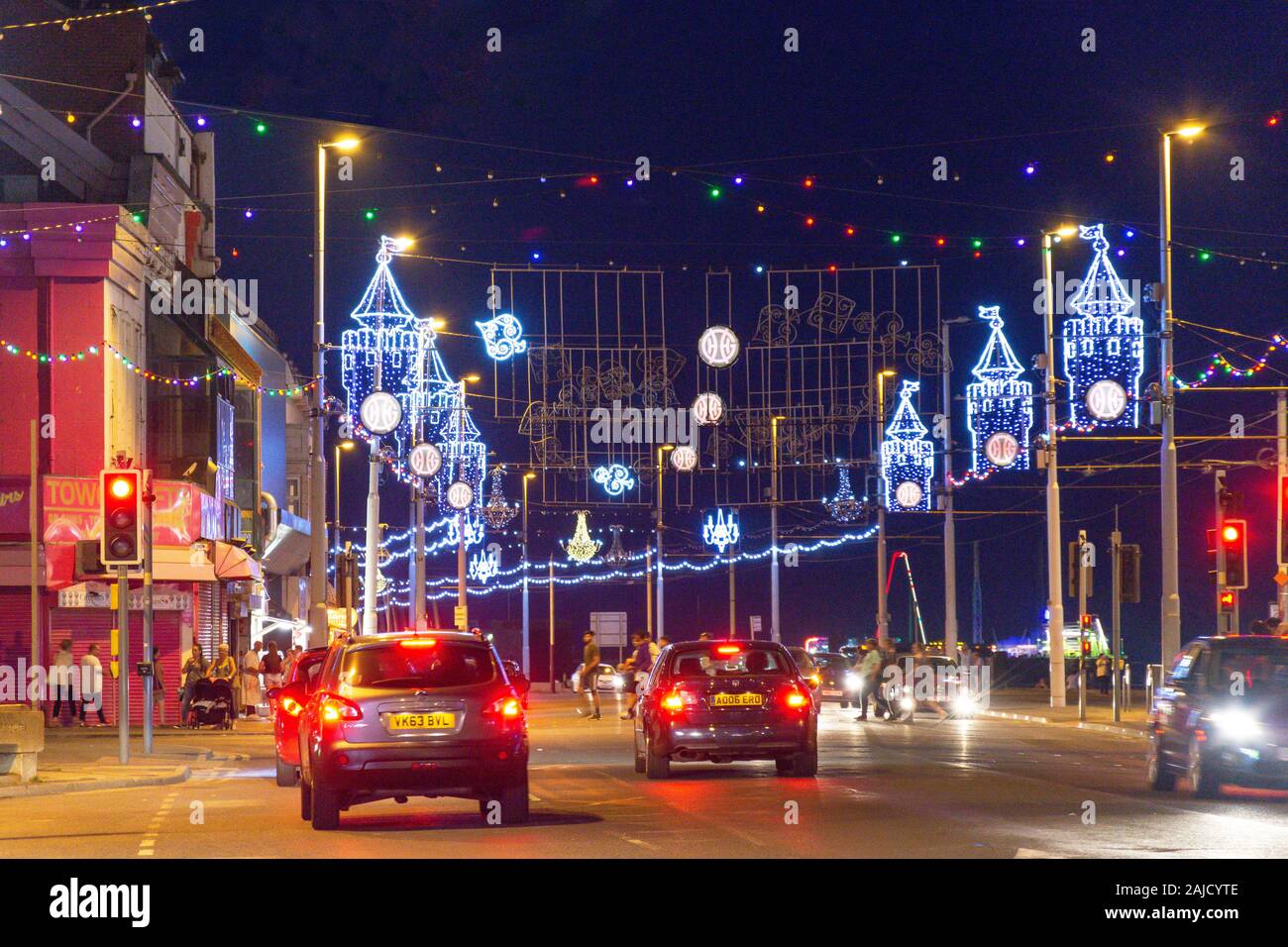 Blackpool illuminations historical hi-res stock photography and images ...