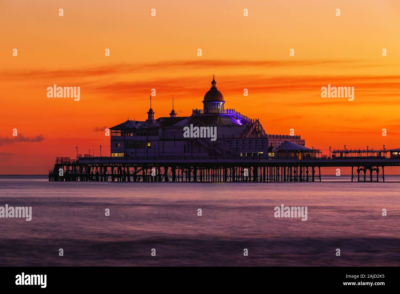 Eastbourne Pier Sunset High Resolution Stock Photography and Images - Alamy