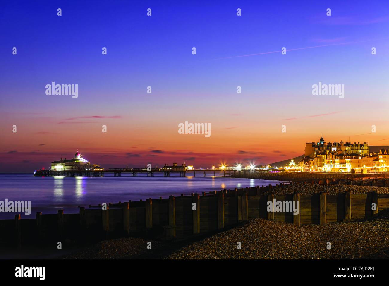 Eastbourne Pier Sunset High Resolution Stock Photography and Images - Alamy