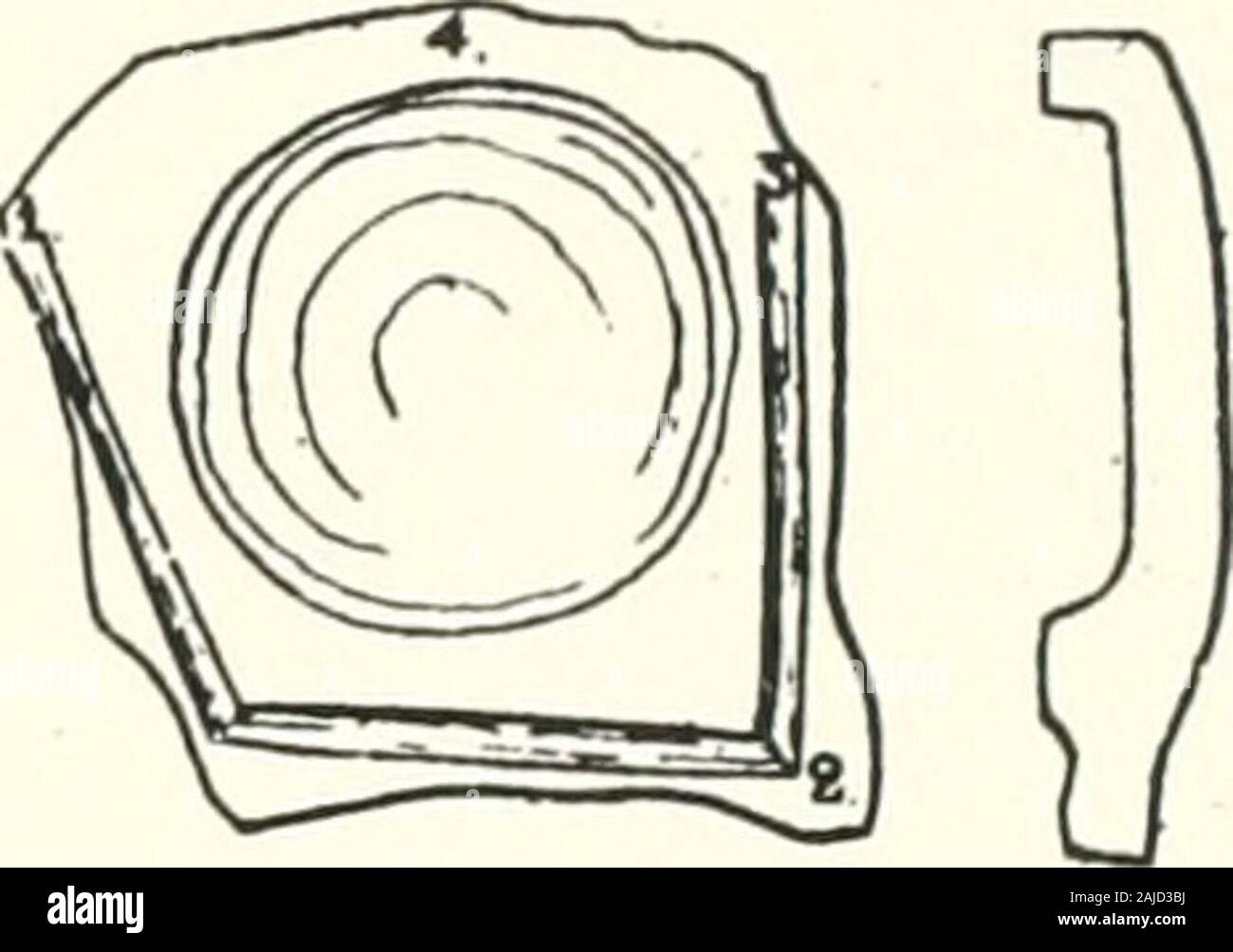 Archaic objects . Section Section ^ life* Base Section. 11*65 Stock ...