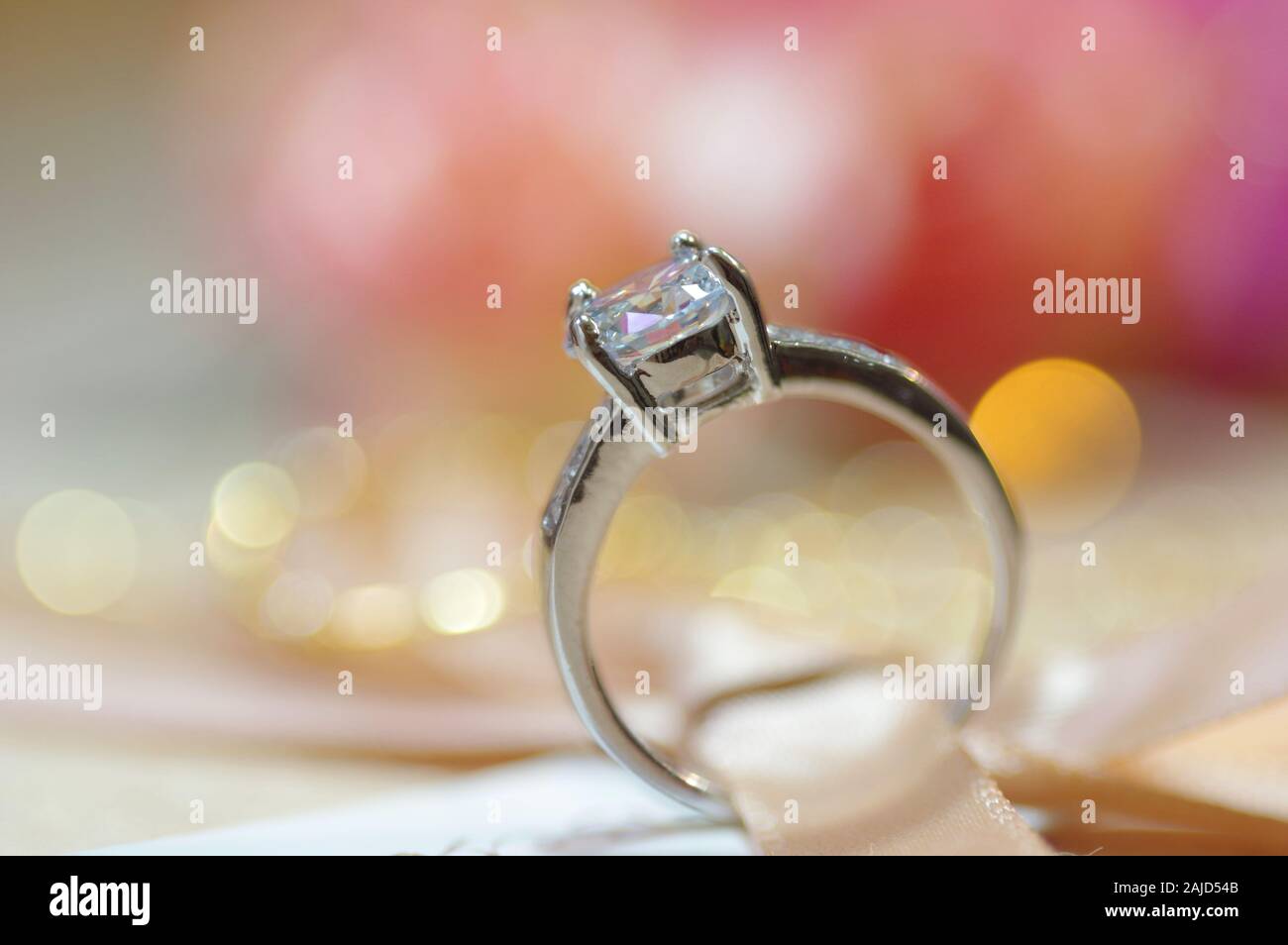 Silver Wedding Ring High Resolution Stock Photography and Images - Alamy