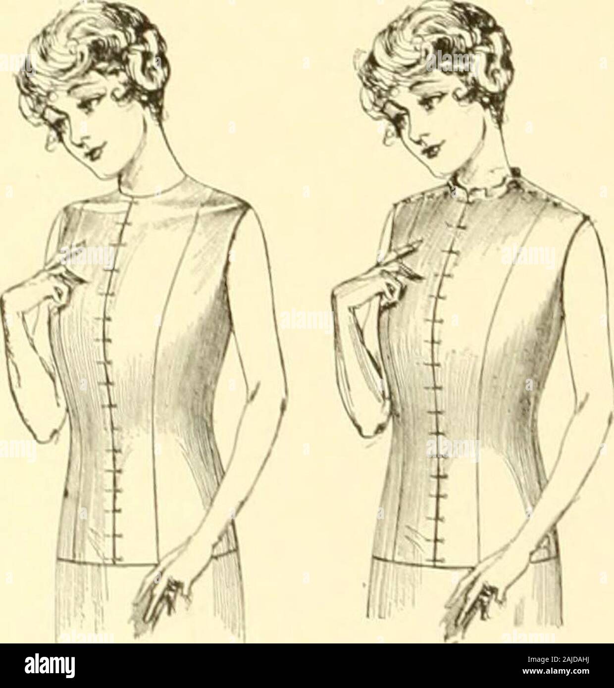The new dressmaker; with complete and fully illustrated instructions on ...