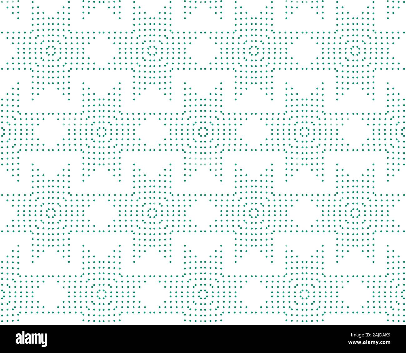 Dotted line pattern in a diamond star seamless repeat shape background ...