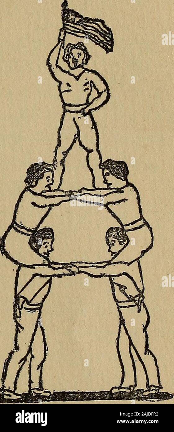 How to, a book of tumbling, tricks, pyramids and games; . HOW TO 185 ...