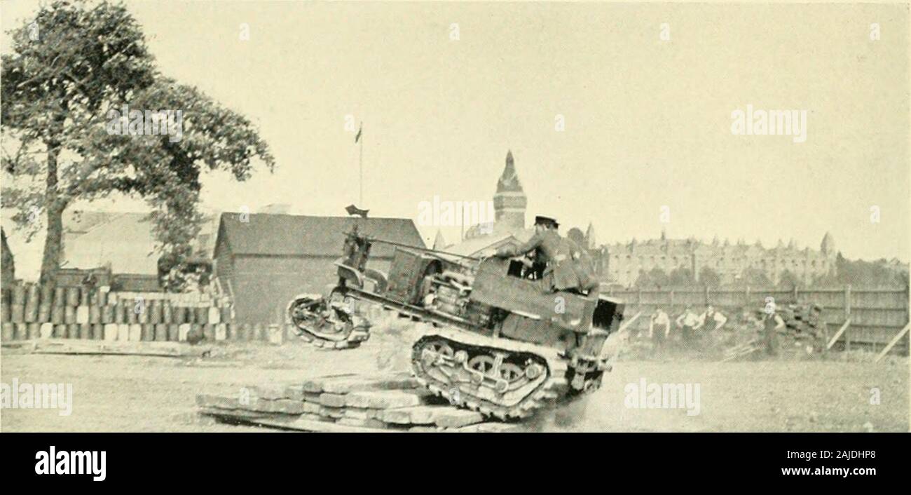 Tanks, 1914-1918; the log-book of a pioneer . GREENHITHE MACHINE, (p ...