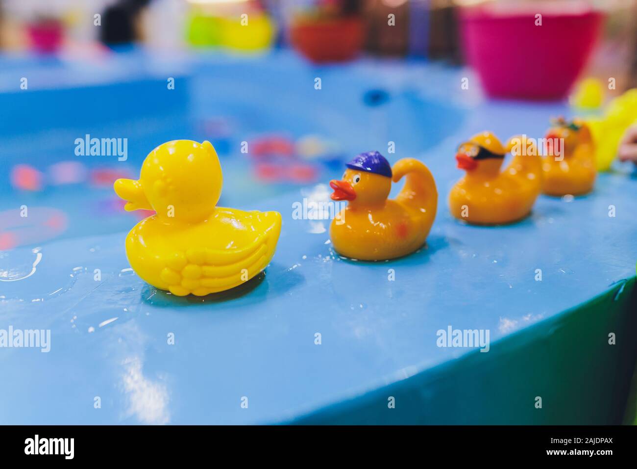 Kids Playing In Paddling Pool High Resolution Stock Photography and ...