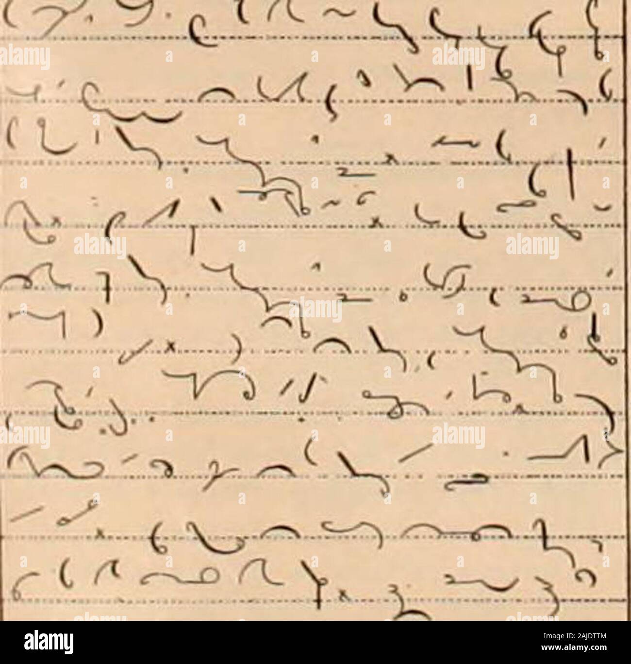 Shorthand writing hi-res stock photography and images - Alamy