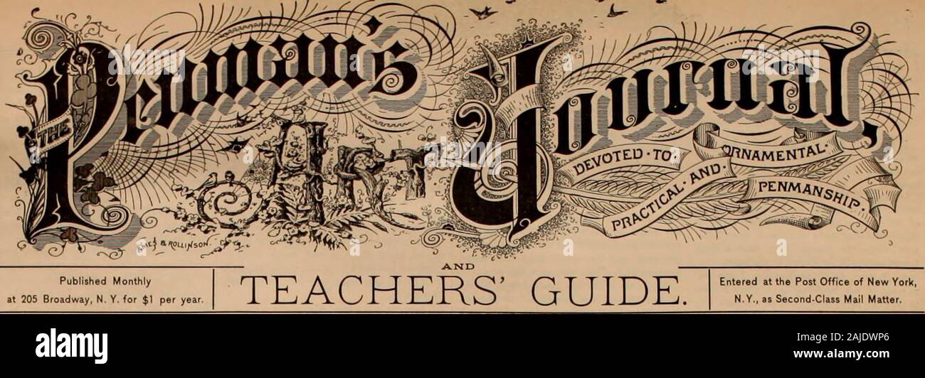 Penman's Art Journal and Teachers' Guide . BARNES NATIONAL PENS,. NEW ...