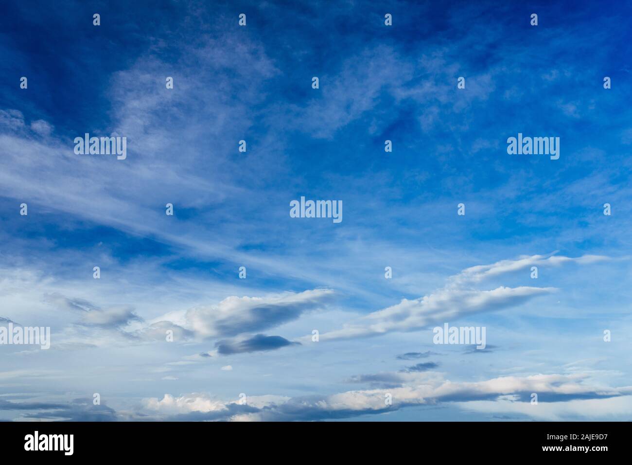 Bright and beautiful photos of heavenly white clouds and saturated blue ...