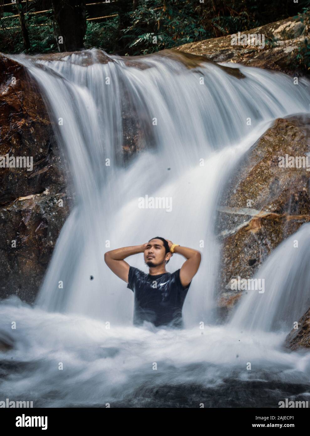 morning natural shower at its best Stock Photo - Alamy