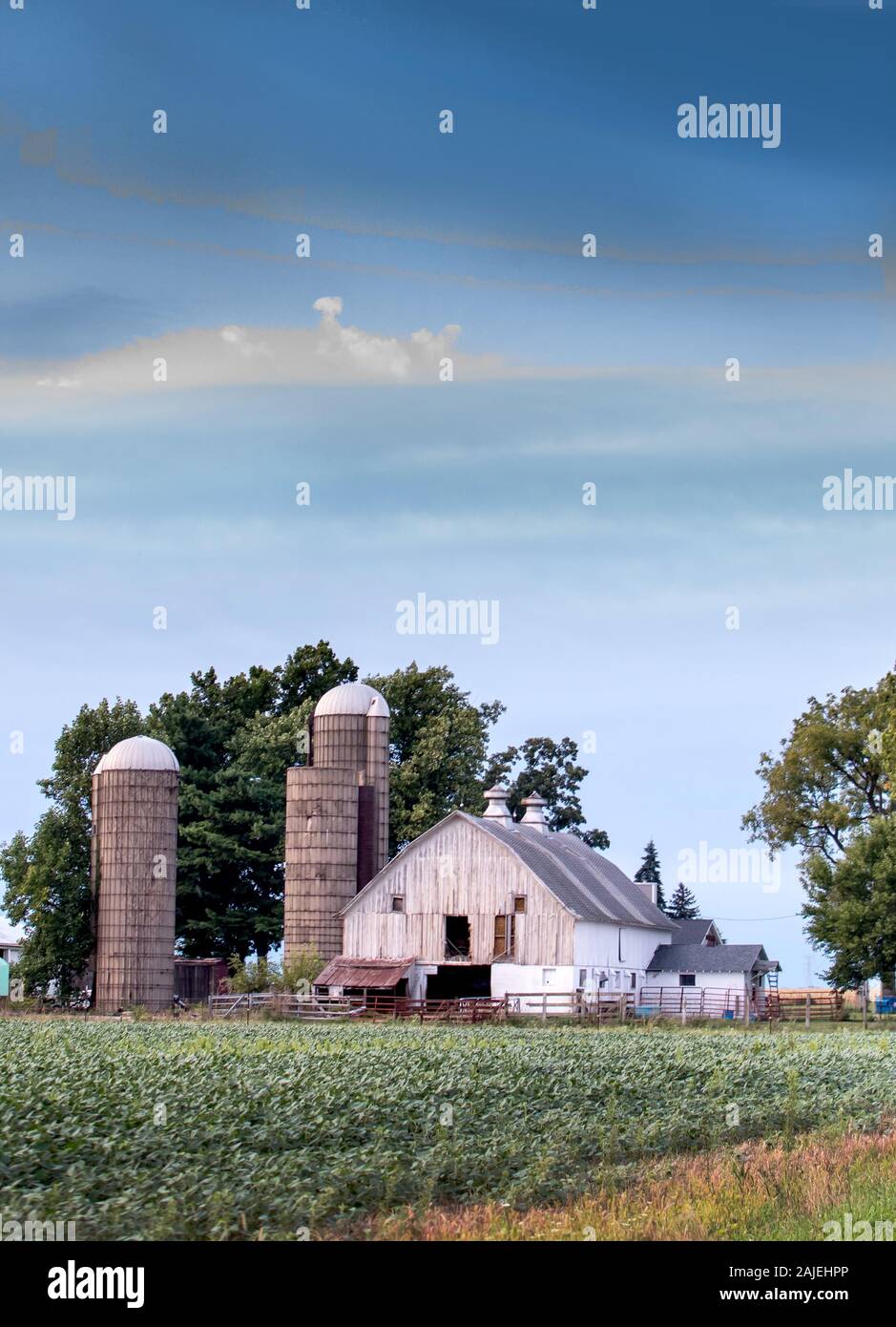 Beautiful farm indiana hi-res stock photography and images - Alamy