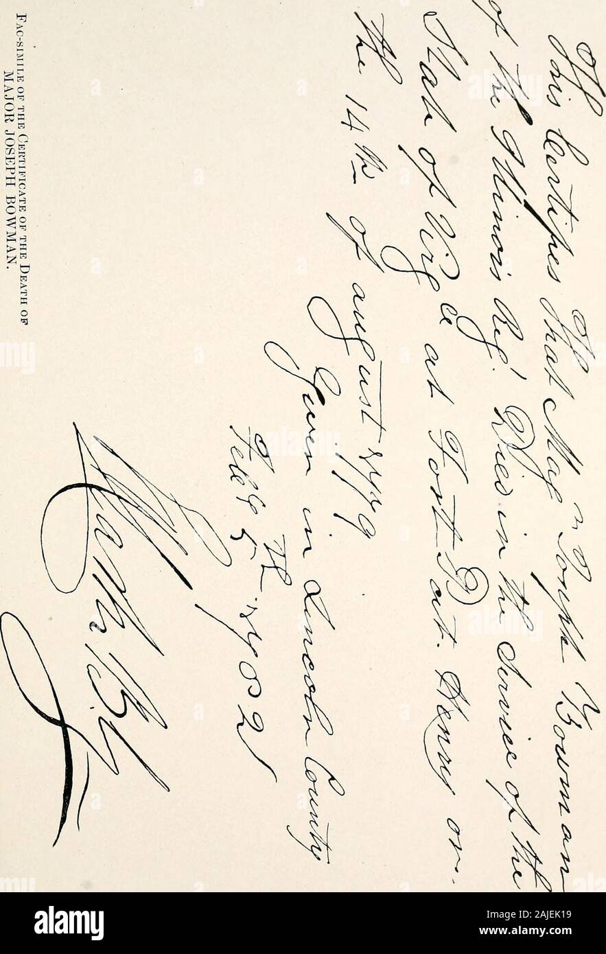 George Rogers Clark Signature