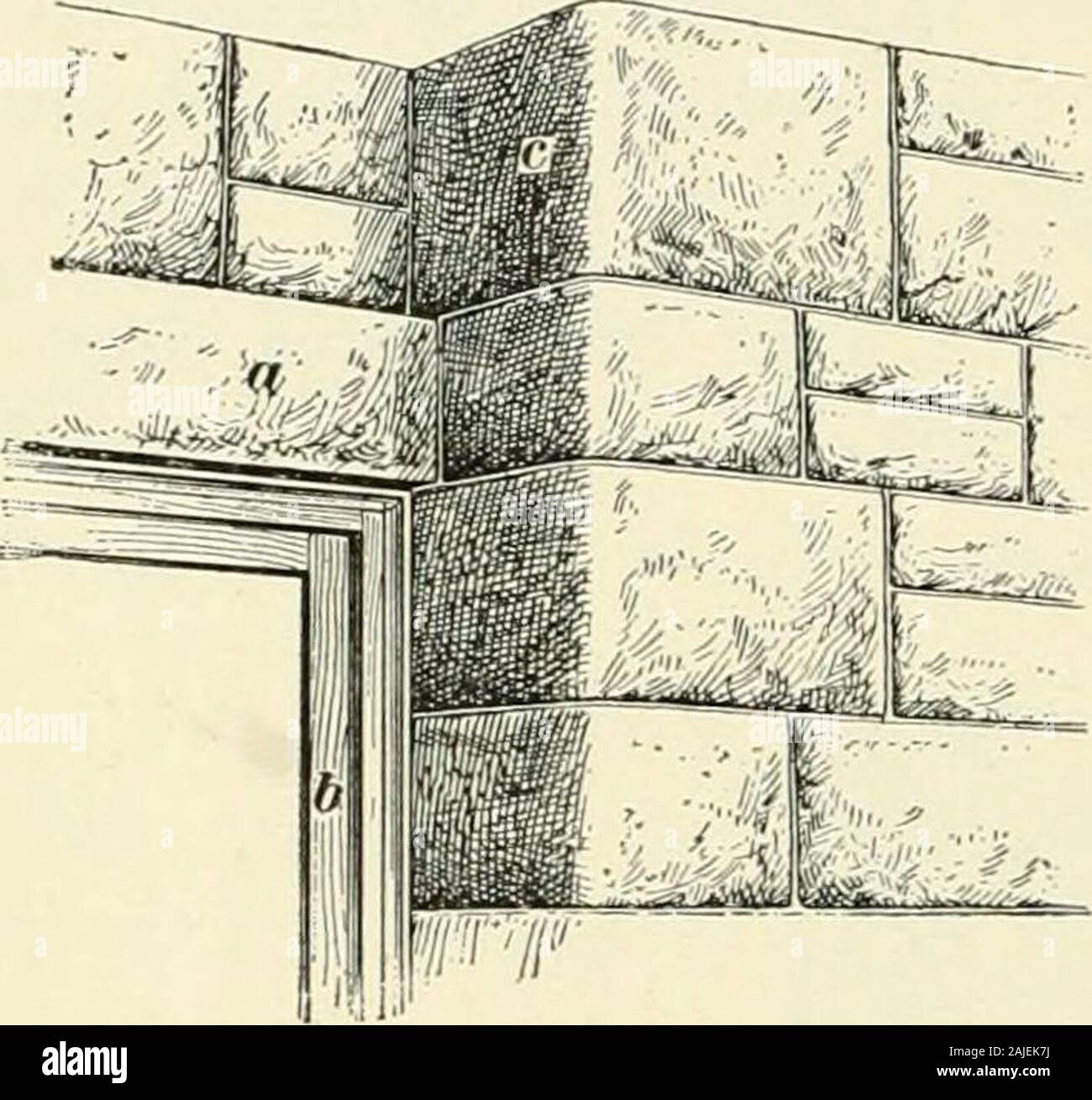 A treatise on architecture and building construction . Fig. .31. bond ...