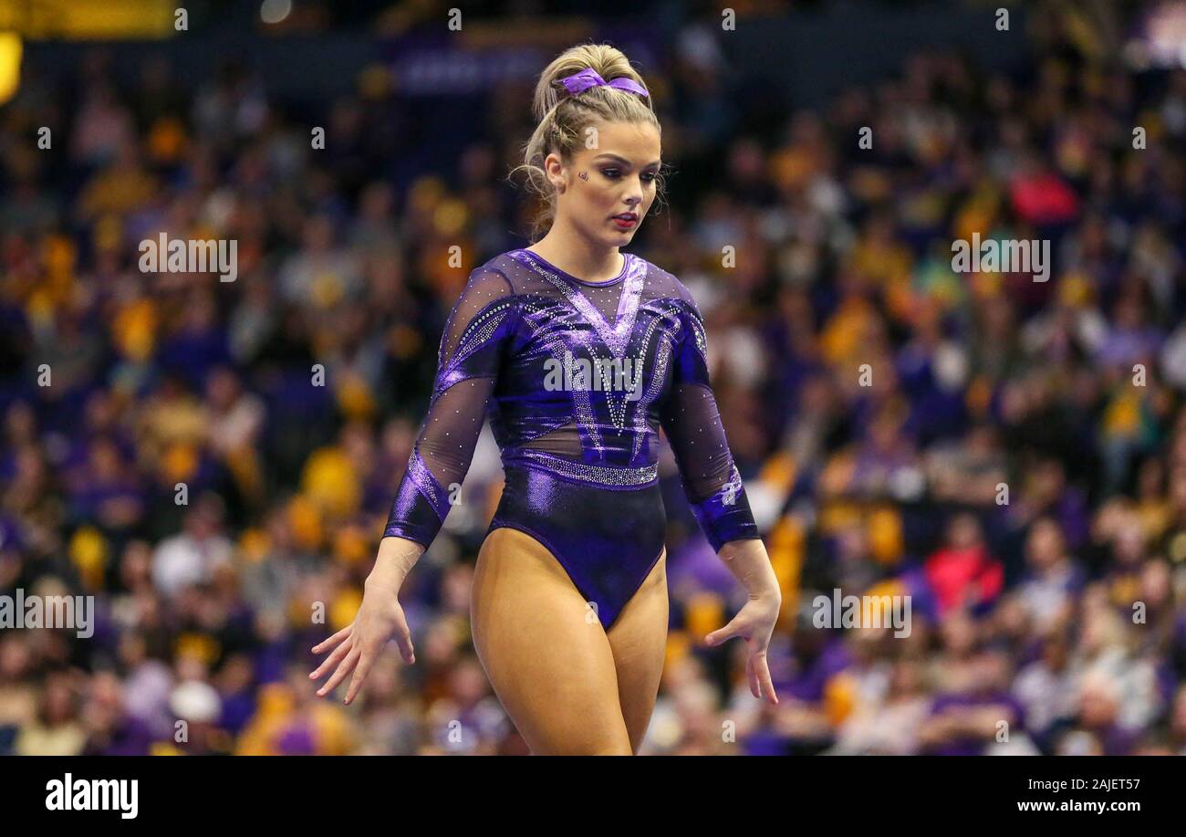 Baton Rouge, LA, USA. 3rd Jan, 2020. LSU's Bridget Dean concentrates on ...