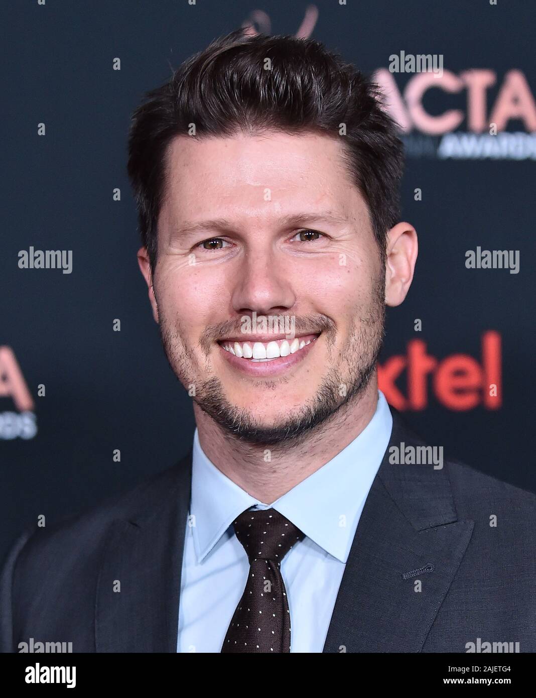 January 3, 2020, West Hollywood, California, USA: Jason Dundas arrives ...