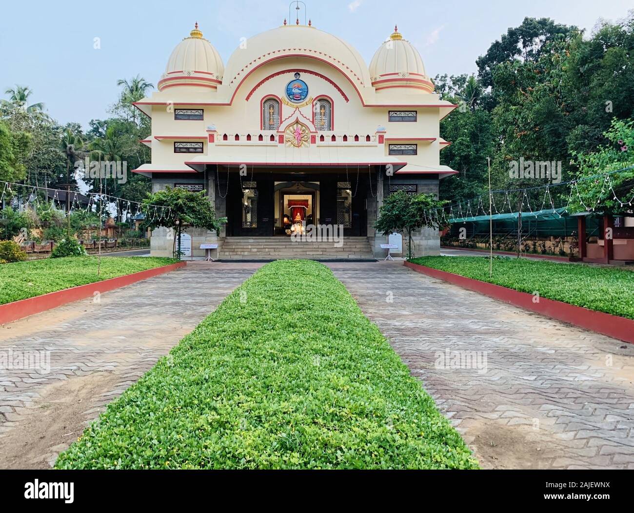 Sree Ramakrishna Advaita Ashram, Kalady-Kerala/India Stock Photo - Alamy