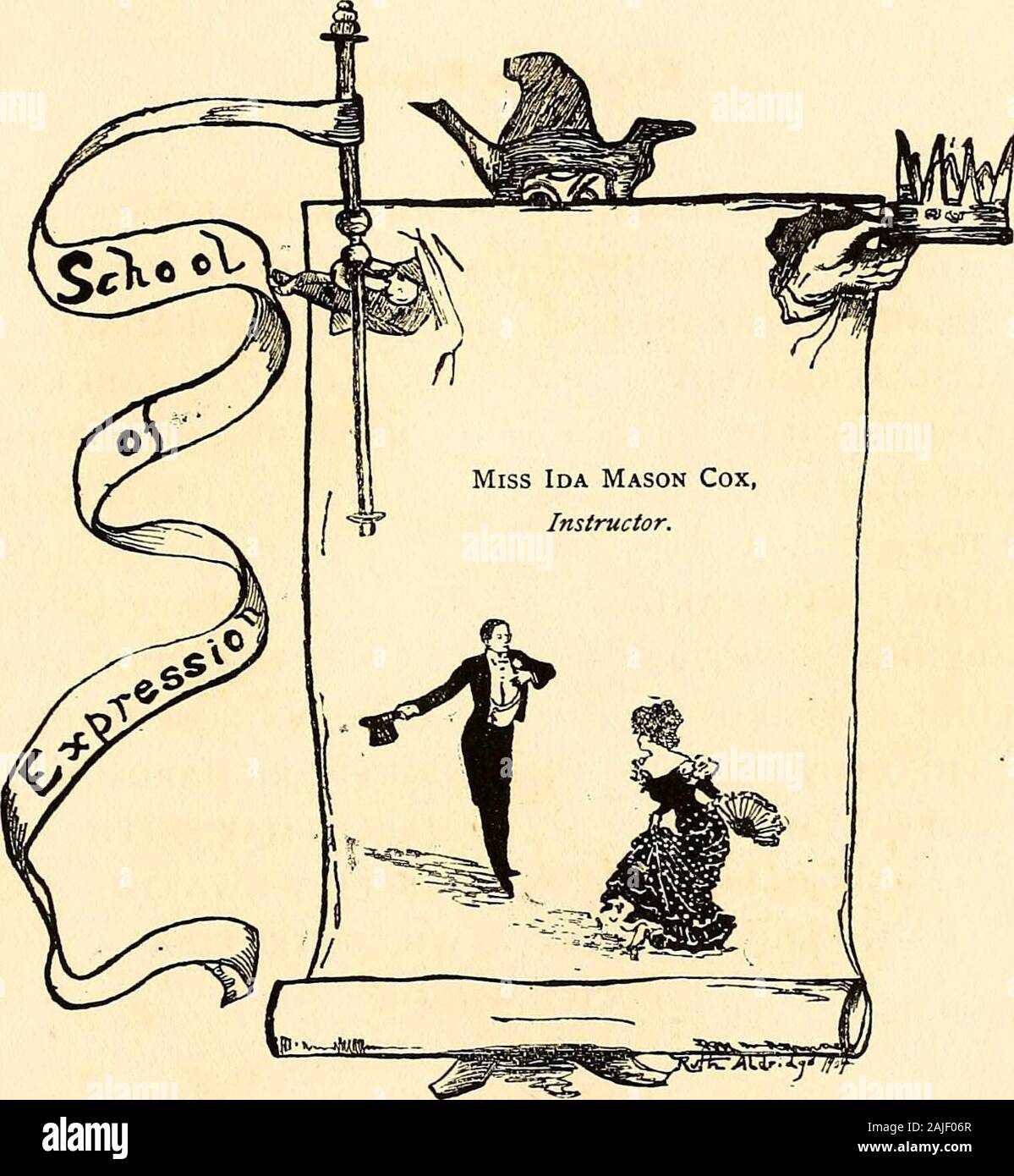 Iris 1904 . elocution Pupils RUTH ALDRIDGE ELEANORA JONES ANDREWENA ...