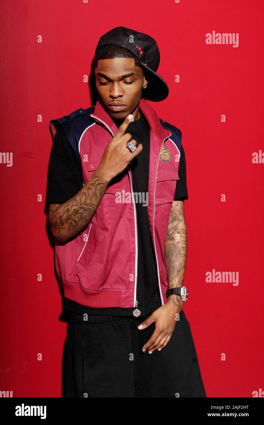 Justin Benjamin Alex Rucker aka JBar portrait on set at JBar ft. Soulja ...