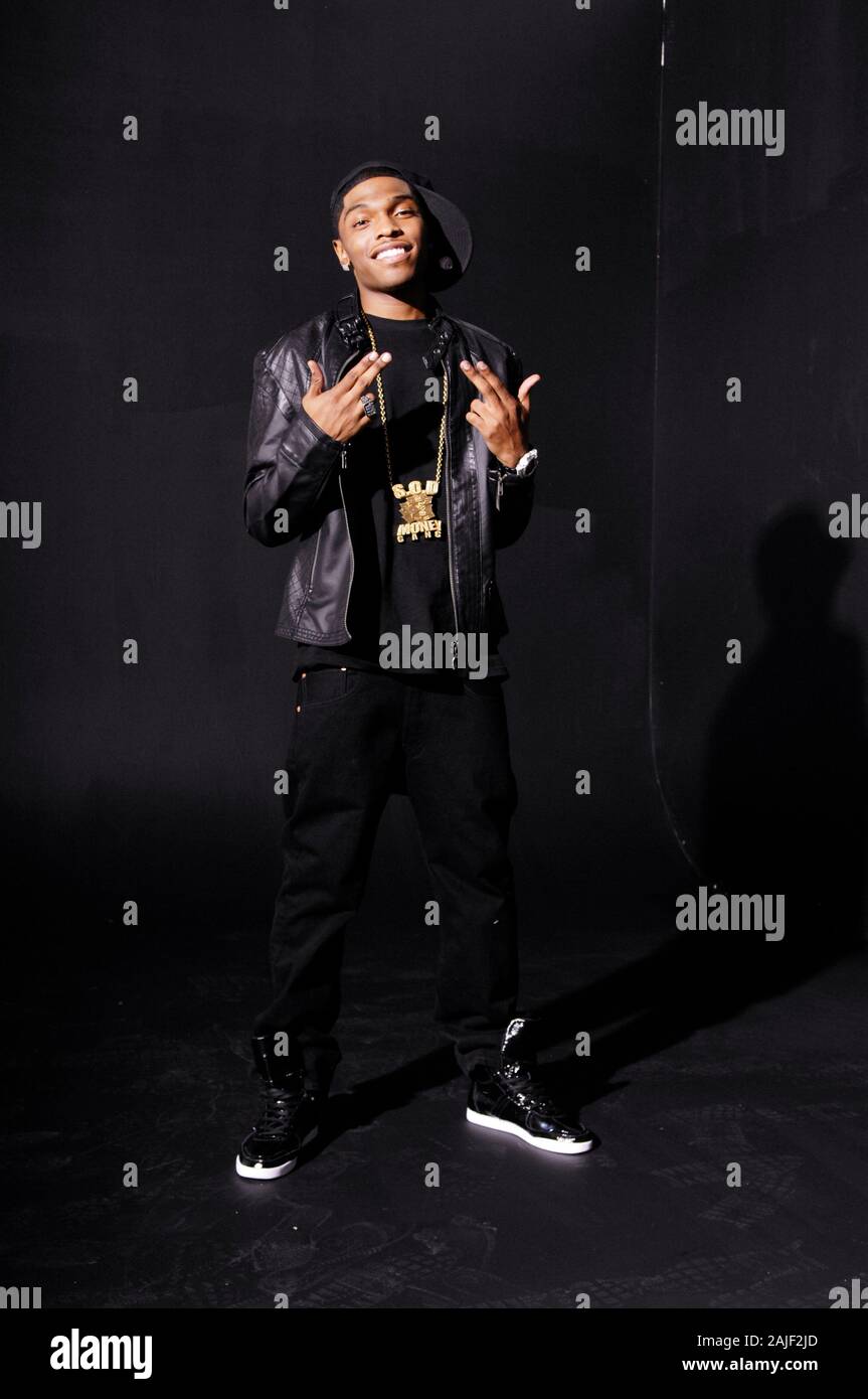 Justin Benjamin Alex Rucker aka JBar portrait on set at JBar ft. Soulja ...