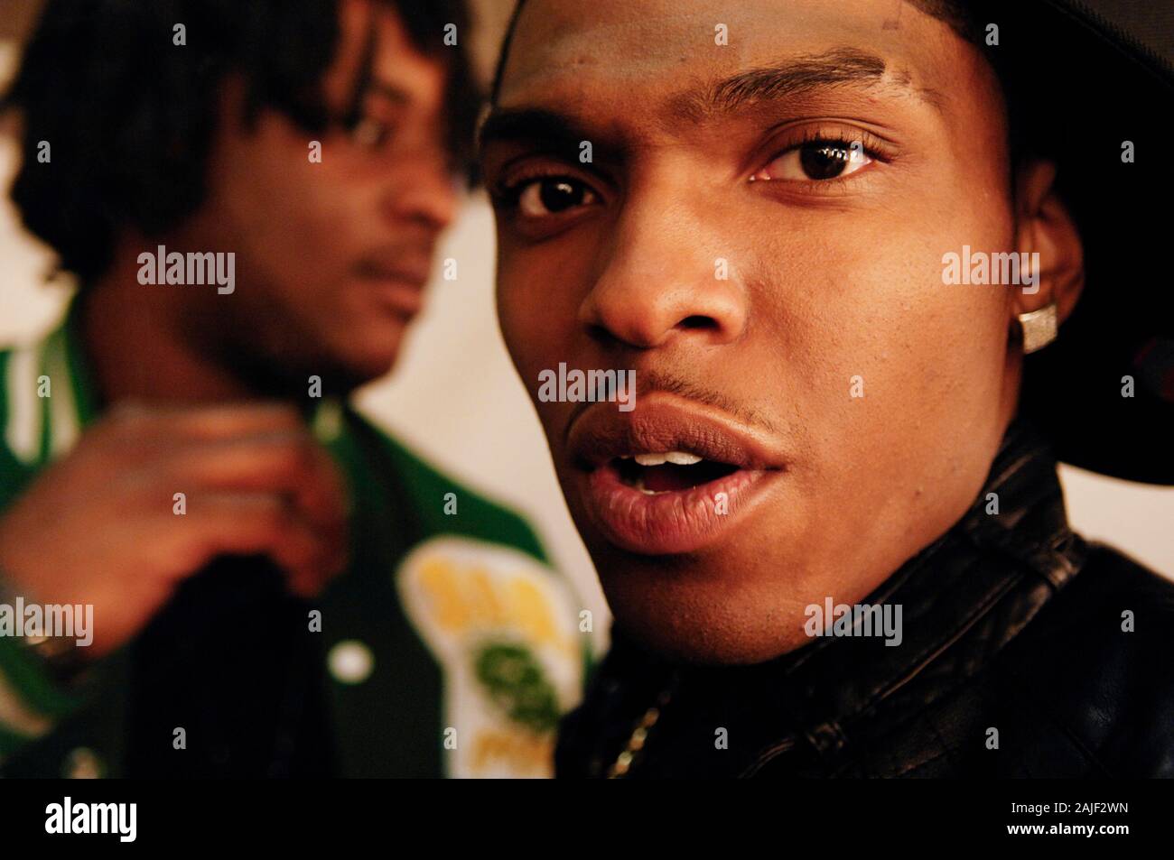 (L-R) Big Hood Boss and Justin Benjamin Alex Rucker aka JBar at JBar ft ...