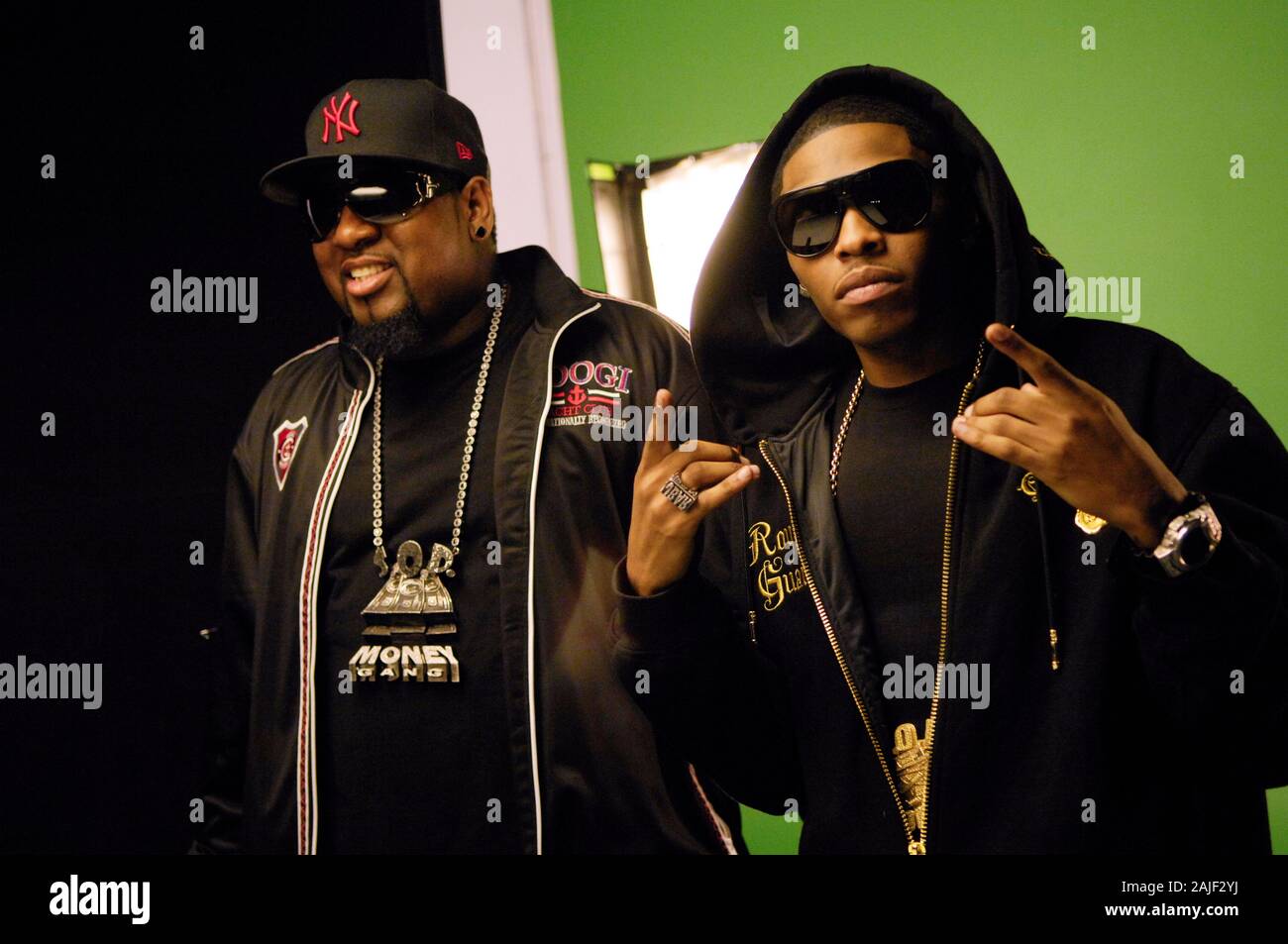 (L-R) Miami Mike and Justin Benjamin Alex Rucker aka JBar at JBar ft ...