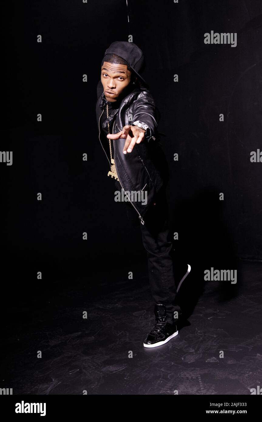 Justin Benjamin Alex Rucker aka JBar portrait on set at JBar ft. Soulja ...