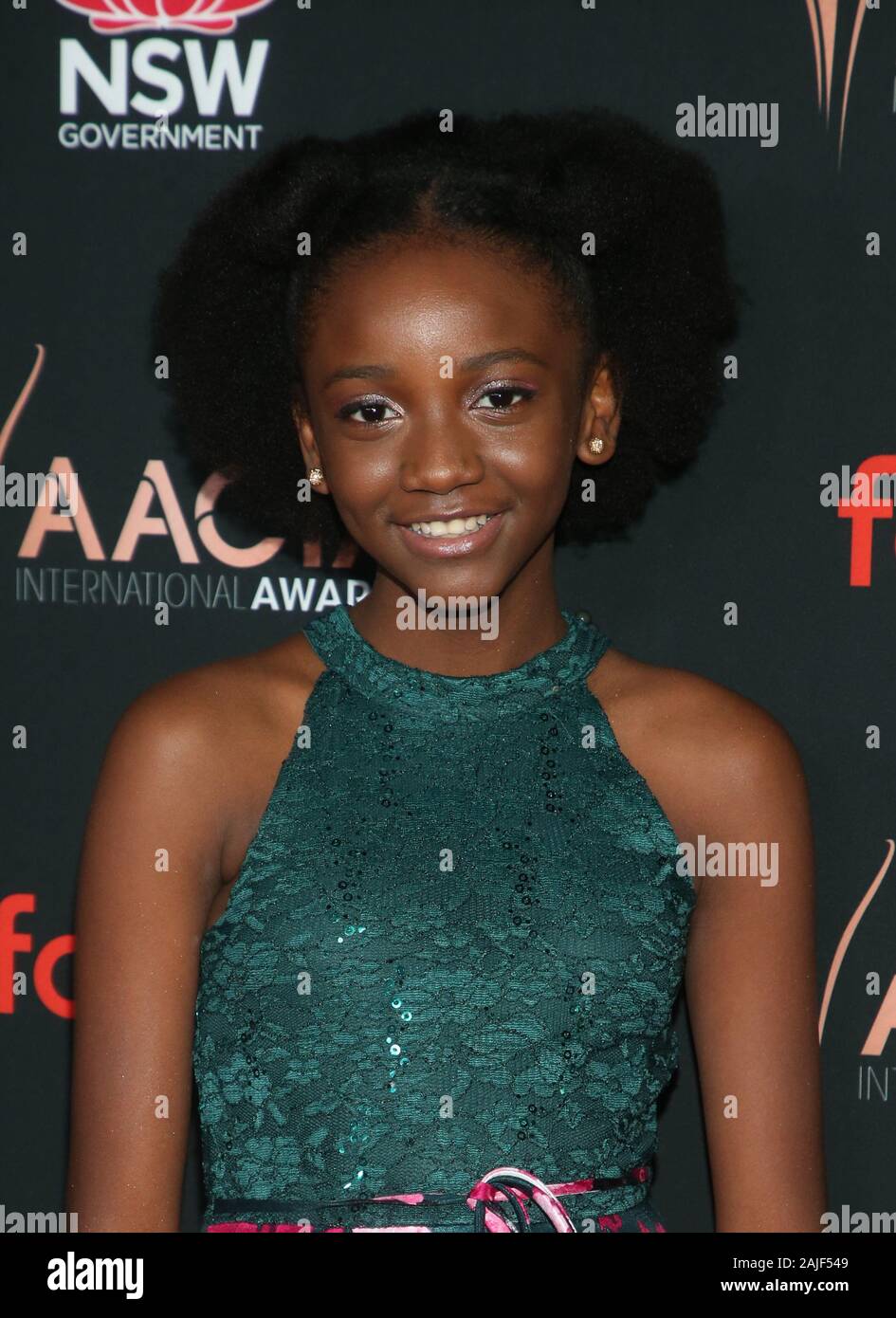 West Hollywood, Ca. 3rd Jan, 2020. Aria Brooks, at the 9th Annual ...