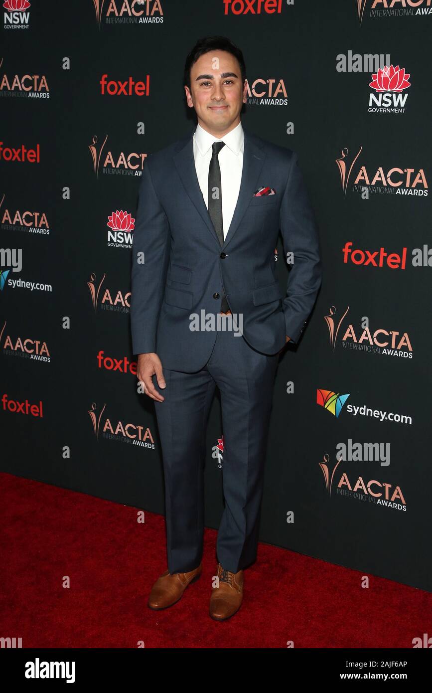West Hollywood, Ca. 3rd Jan, 2020. Ashwin Gore, at the 9th Annual Australian Academy Of Cinema ...