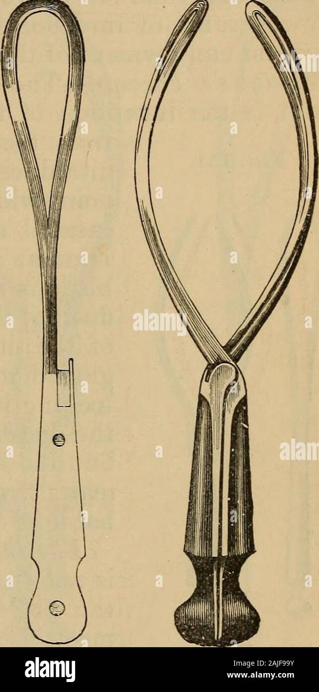 Short curved forceps hi-res stock photography and images - Alamy