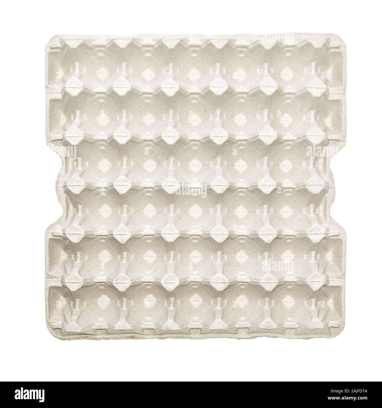 A paper container for the safe transport of eggs which makes it safe to ...