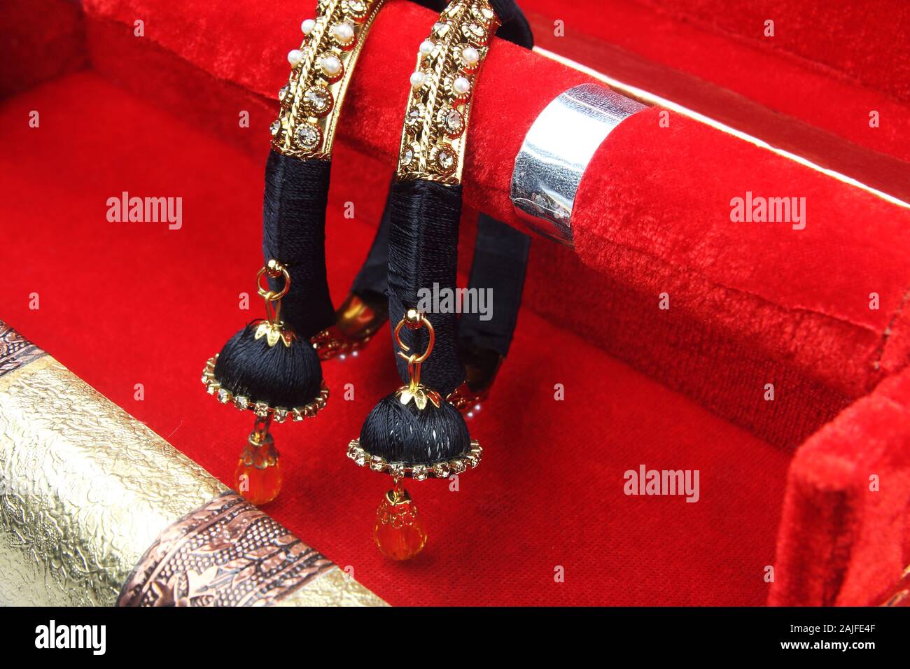 Indian made traditional wedding bangle Stock Photo - Alamy