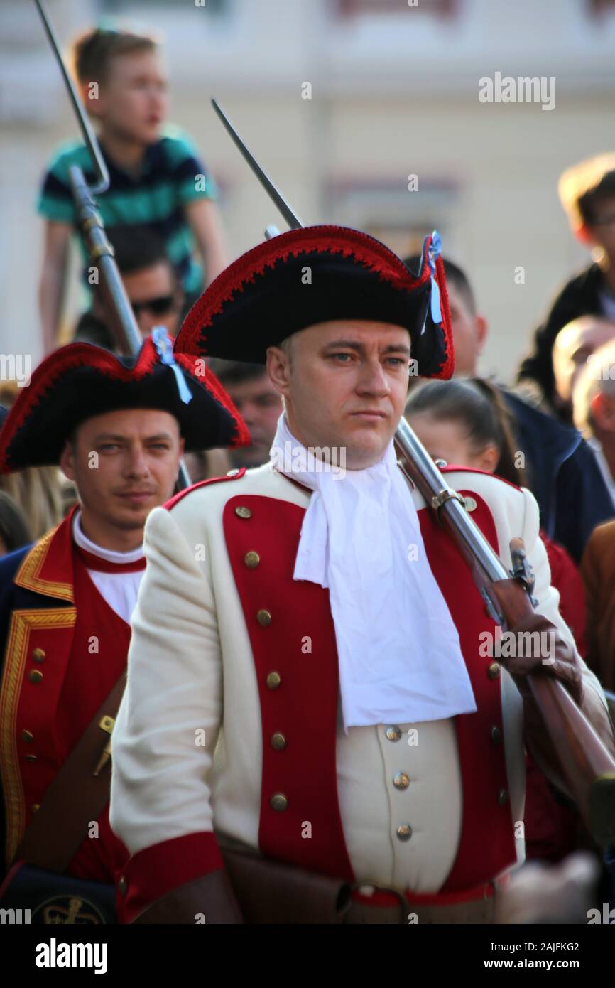 Romanian historical uniform hi-res stock photography and images - Alamy