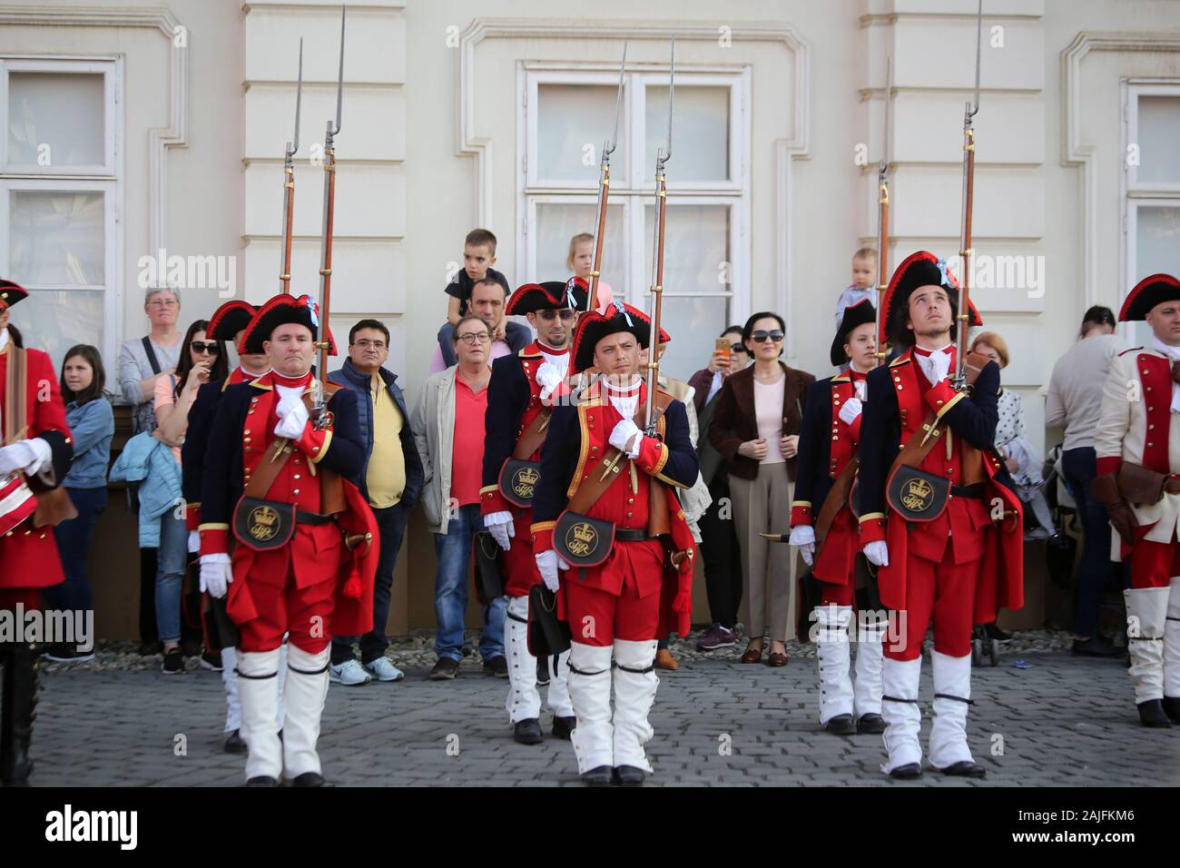 Romanian historical uniform hi-res stock photography and images - Alamy