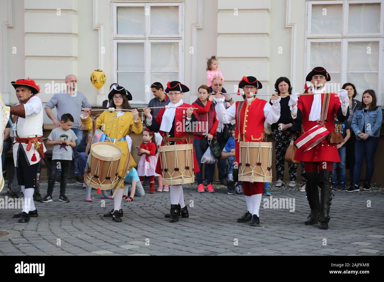 Romanian historical uniform hi-res stock photography and images - Alamy