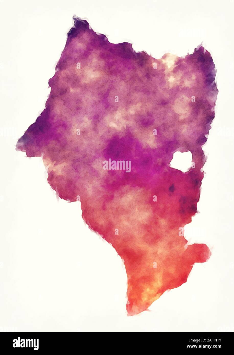 Bulgan silhouette map hi-res stock photography and images - Alamy