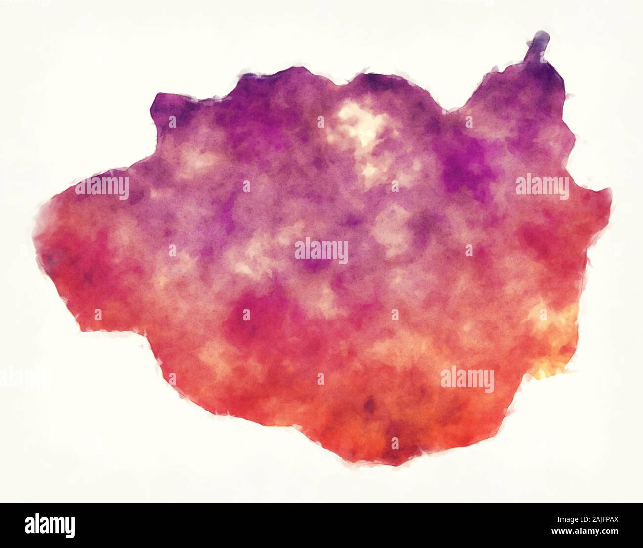Map of dundgovi hi-res stock photography and images - Alamy
