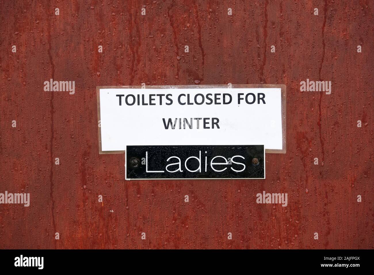 Public Toilets Closed Sign High Resolution Stock Photography and Images ...