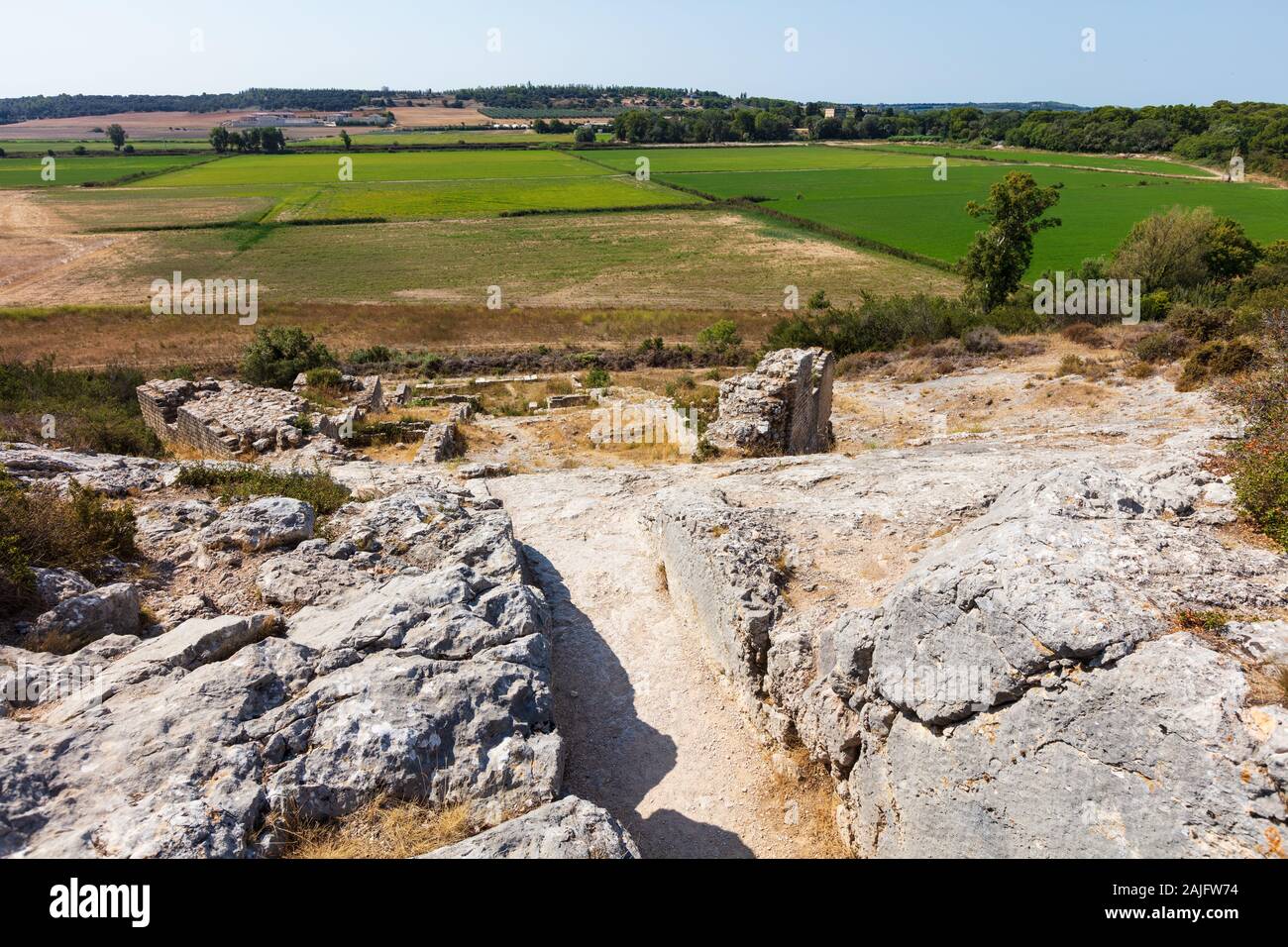 Remains of water mill and aqueduct hi-res stock photography and images ...