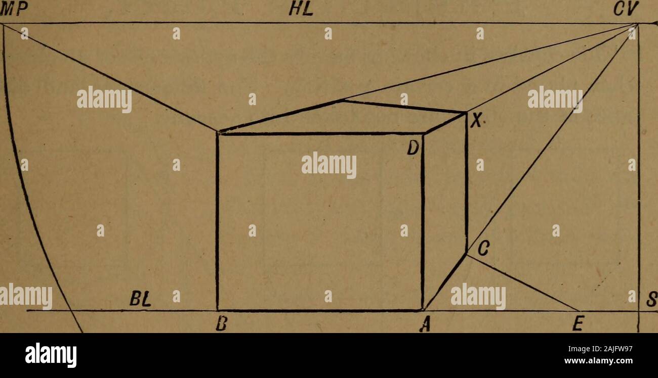 Perspective and geometrical drawing adapted to the use of candidates ...