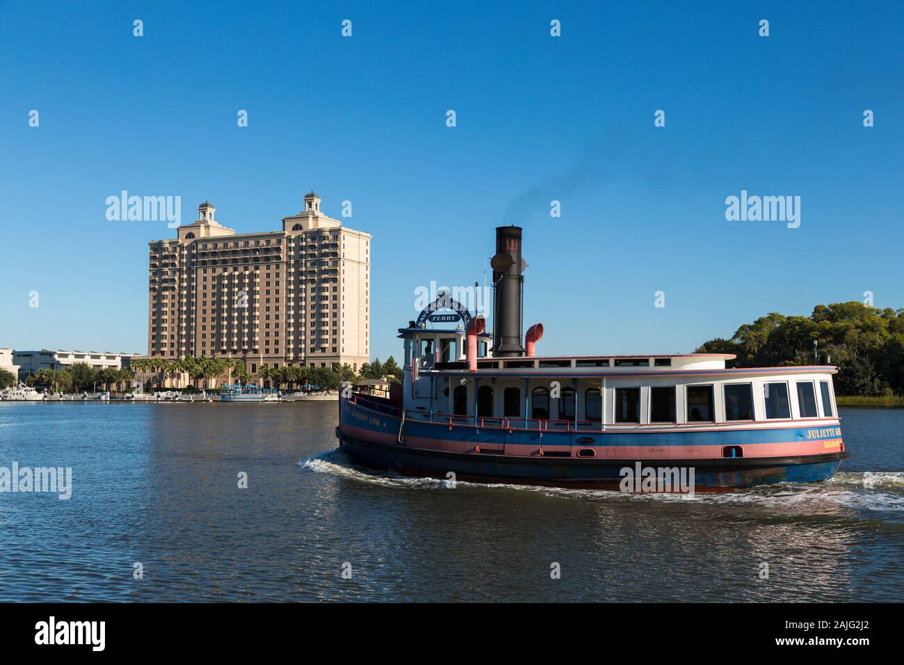 Ferry savannah river hi-res stock photography and images - Alamy
