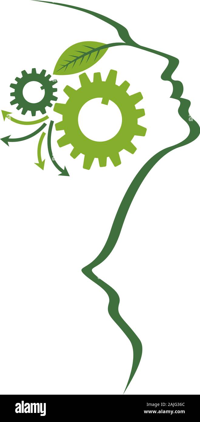 Creative brain gear mind Cut Out Stock Images & Pictures - Alamy